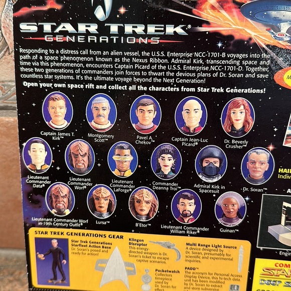Star Trek | Toys | Star Trek Generations Dr Soran Figurine | Poshmark